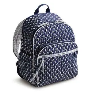 VERA BRADLEY Bancroft Backpack In Rachel Ditsy Peacoat - Blue