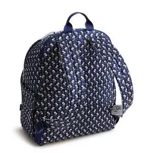 VERA BRADLEY Bancroft Backpack In Rachel Ditsy Peacoat