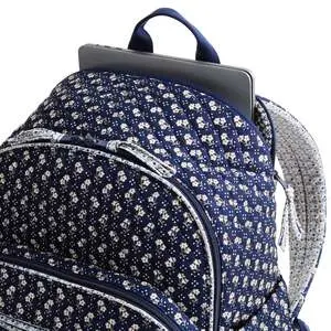VERA BRADLEY Bancroft Backpack In Rachel Ditsy Peacoat