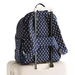 VERA BRADLEY Bancroft Backpack In Rachel Ditsy Peacoat