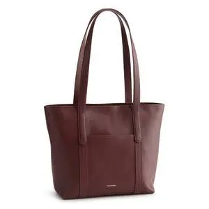 VERA BRADLEY Small Original Tote Bag In Bitter Chocolate - Brown