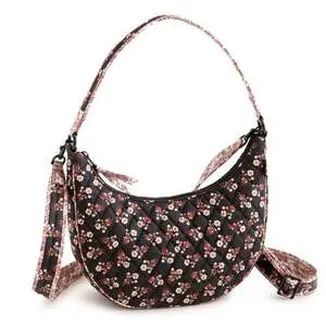 VERA BRADLEY Clara Convertible Shoulder Bag In Melissa Ditsy - Red