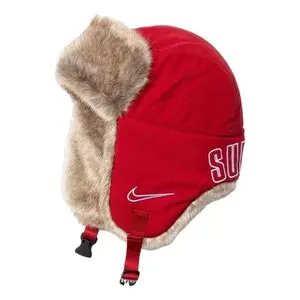 Supreme Fw26 X Nike Trooper Hat - Red