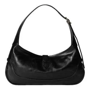 Gucci Jackie Slim Medium Shoulder Bag - Black