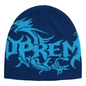 Supreme Fw26 Dragon Beanie - Navy