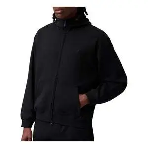 JORDAN Sport Hoop Fleece Dri-fit Full-zip Hoodie - Black