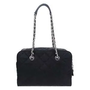 Prada Pocono Nylon Quilted Chain Shoulder Bag