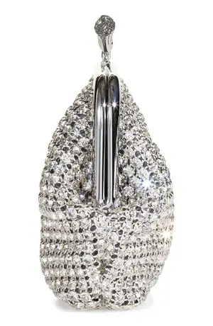 ANYA HINDMARCH Maud Crystal Tassel Clutch