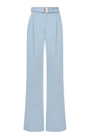 PatBO Aquamist Linen Pant - Blue