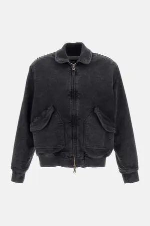 ORIGINAL VINTAGE Padded Bomber - Grey