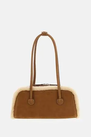 MARGESHERWOOD Borsa A Spalla Soft Boston Ew - Marrone