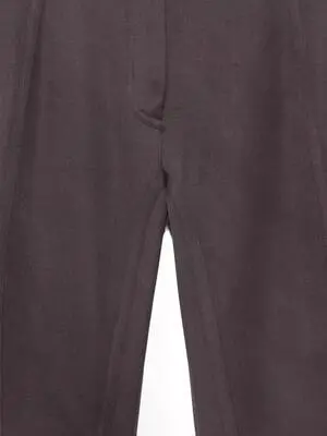 Attico Seam-detail Knee-length Shorts - Grey