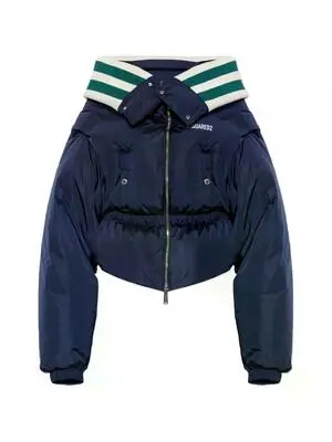Dsquared2 Skiers Dropped Collar Down Jacket - Blue