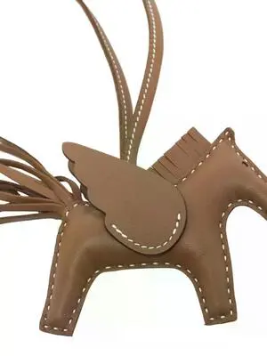 Hermès Pm Rodeo Pegase Bag Charm - Brown