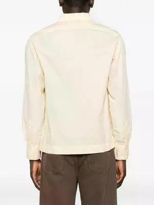 SANDERLAK Wrap-front Long-sleeve Shirt