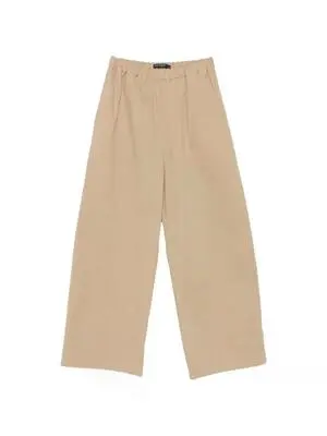 Sofie D'hoore Preston Elasticated Palazzo Pants - Neutrals