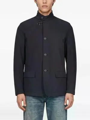 FAY Hook-fastening High-neck Jacket