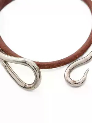 Hermès 2010s Jumbo Hook-fastening Bracelet