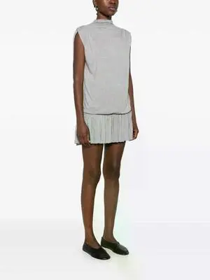 Gimaguas Ruched Sleeveless Mini Dress