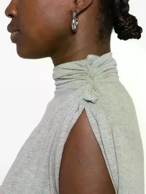 Gimaguas Ruched Sleeveless Mini Dress