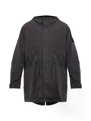Stone Island 7100013 Dense Oxford Nylon-tc Parka