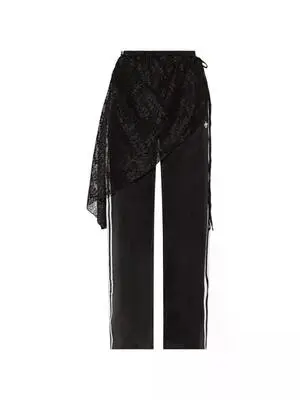 Adidas 2in1 Firebird Loose Track Pants With Lace Skirt