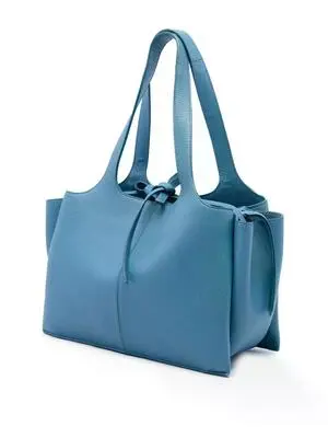 Celine 2016 Small Leather Trifold Tote Bag