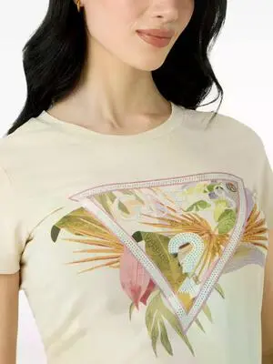Guess Rhinestones Logo T-shirt