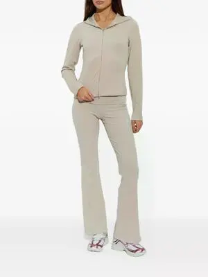 Nike Logo-embroidery Flared Leggings