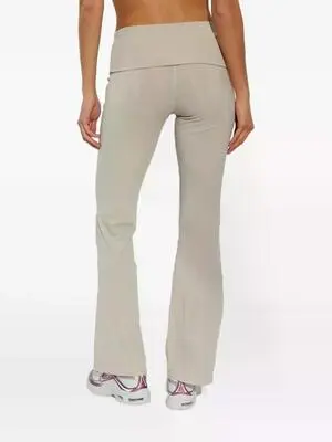 Nike Logo-embroidery Flared Leggings