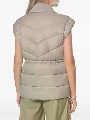 Karl Lagerfeld Quilted Drawstring-waist Gilet
