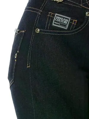 Versace Cleo Buckles Flared Jeans