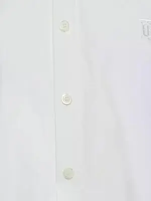 Burberry Logo-embroidered Shirt