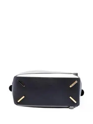 Loewe 2017 Medium Tricolor Calfskin Puzzle Satchel