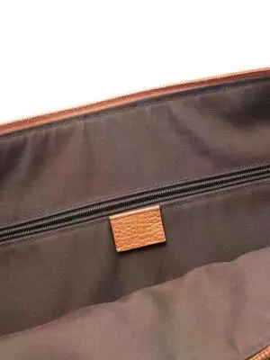 Gucci 2000s 2-way Leather Tote Bag - Brown
