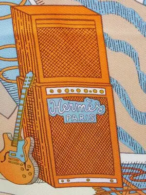 Hermès Le Premier Chant Scarf
