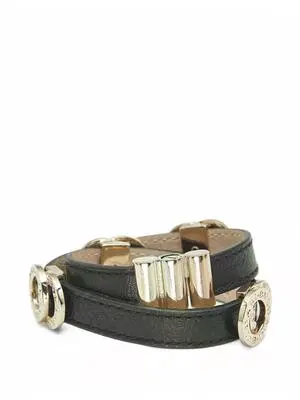 BVLGARI Circle Leather Bracelet