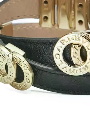 BVLGARI Circle Leather Bracelet