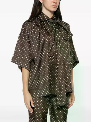 Françoise Polka-dot Shirt