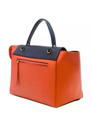 Celine 2014 Mini Tricolor Leather Belt Bag Satchel