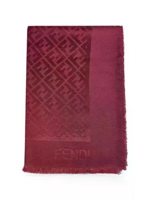 Fendi Ff-jacquard Scarf