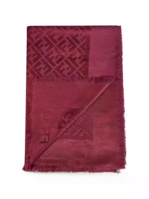 Fendi Ff-jacquard Scarf