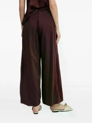 FORTE_FORTE Button-fastening Wide-leg Palazzo Pants