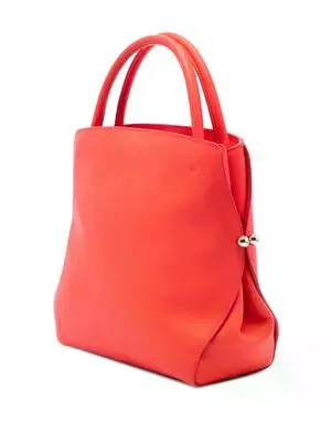 Dior 2013 Small Smooth Calfskin Diorbar Tote Bag - Red