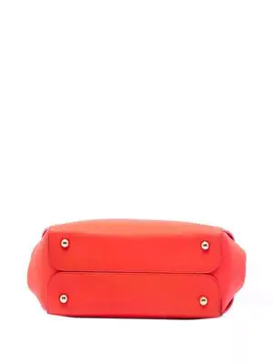 Dior 2013 Small Smooth Calfskin Diorbar Tote Bag - Red