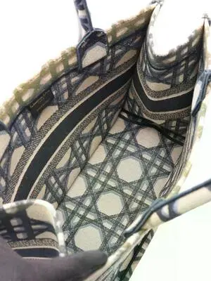 Dior 2000s Medium Book Tote Canvas Tote Bag
