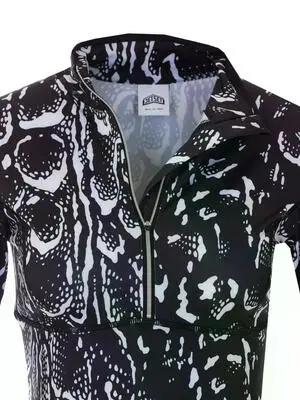 JETSET Ginger Half-zip Top