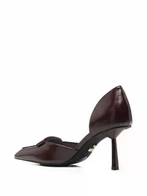 TWENTY FOURHAITCH Pointed-toe Pumps - Red