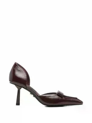 TWENTY FOURHAITCH Pointed-toe Pumps - Red