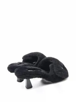 Prada 2010s Logo-plaque Sandals